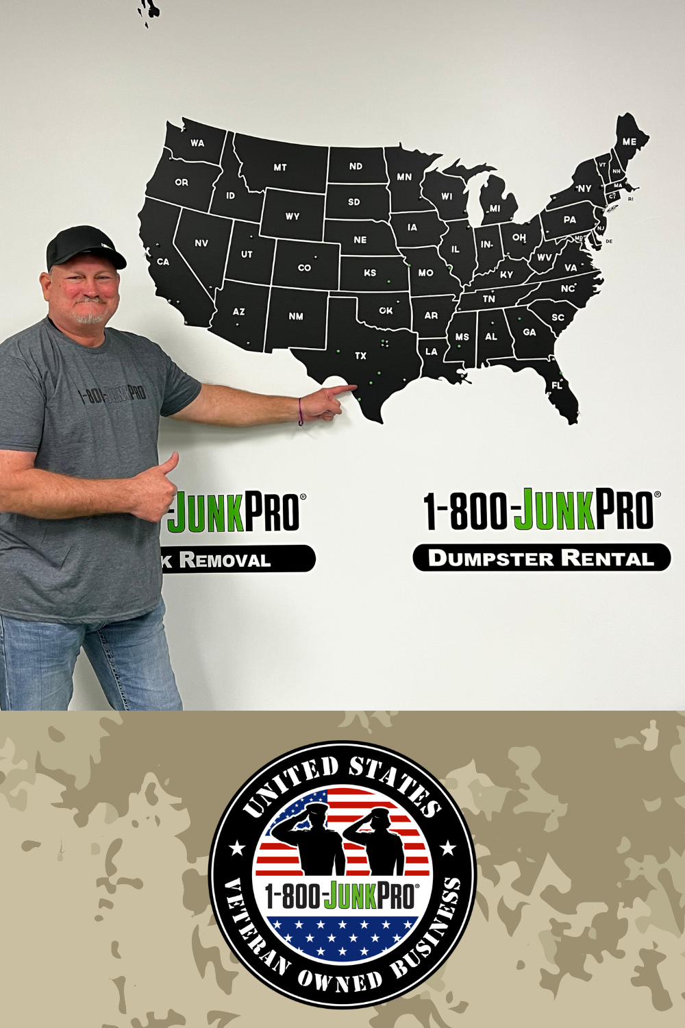 San Antonio TX Dumpster Rental & Junk Removal - 1-800-JUNKPRO